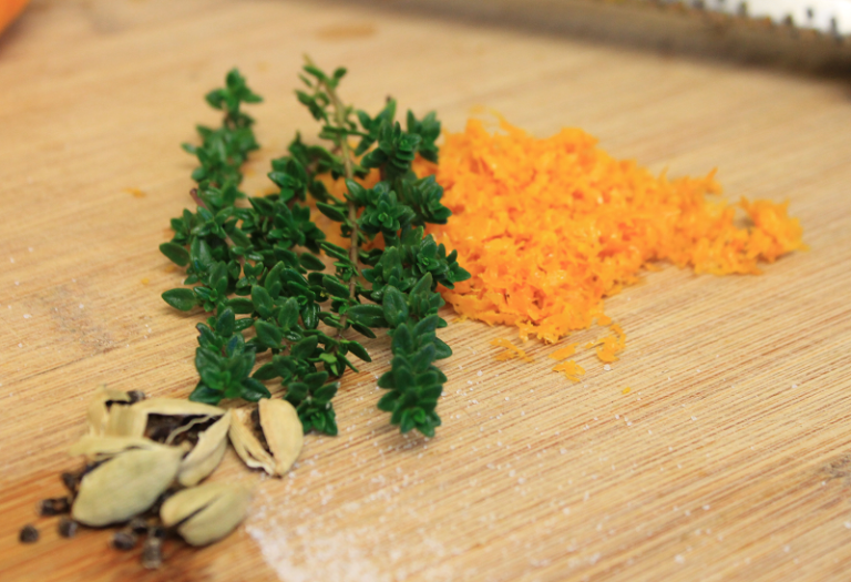 Mandarin Thyme Syrup