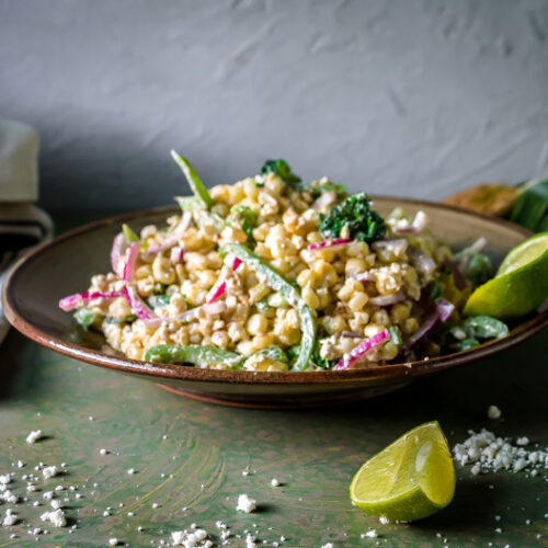 Mexican Street Corn (Elote) Salad
